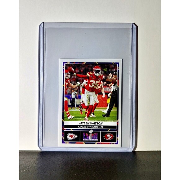 Panini | Other | Jaylen Watson 224 Panini Nfl Sticker 34 Super Bowl ...